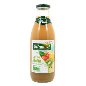 Livraison à domicile Vitamont Jus du Matin bio Pomme Kiwi Citron, 1L