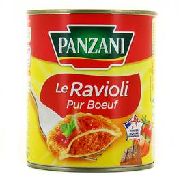 Acheter Panzani Ravioli pur boeuf à la sauce tomate cuisinée, 800g