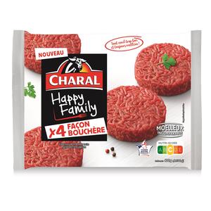 Livraison à domicile Charal Haché Happy Family Façon Boucher, 4x100g