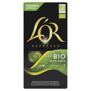 Achat / Vente L'or Espresso Café capsules bio intensité 7, 10 capsules