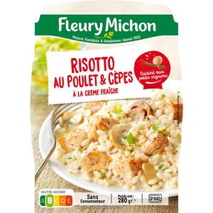 Acheter Fleury Michon Poulet Risotto & Cèpes à la Crème Fraîche, 280g