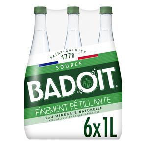 Promotion Badoit Eau gazeuse minérale naturelle, finement pétillante