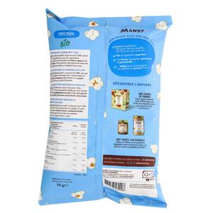 Livraison à domicile Mandy' Pop Corn Salé Bio, 70g