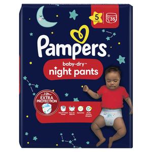 Achat Promotion Pampers Babydry Night Pants Culottes nuit T5 12 - 17kg