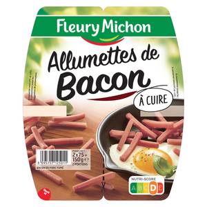Livraison à domicile Fleury Michon Allumettes de Bacon, 150g