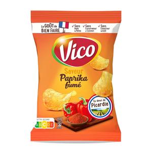 Livraison à domicile Vico Chips Saveur Paprika fumé, 125g