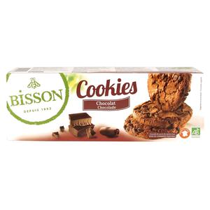 Livraison à domicile Bisson Cookies tout chocolat bio, 200g