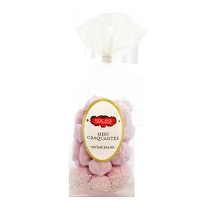 Livraison à domicile Eric Bur Mini meringues à la fraise, 100g