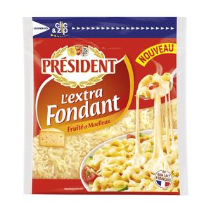 Livraison à domicile Président Râpé Extra Fondant, 150g