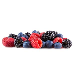 Fruits Rouges & Co Trio framboise/ mûre/ myrtille, Barquette de 250g