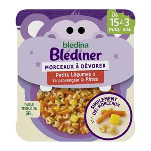 Blédina - Blédîner Petits Légumes à la Provençale et Pâtes Assiette ...
