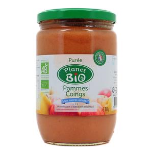 Livraison à domicile Planet Bio Purée pomme coing bio, 630g