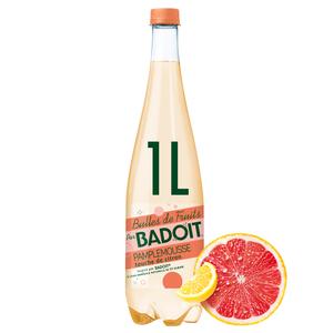 Livraison à domicile Promotion Badoit Bulles de fruits pamplemousse, 1L