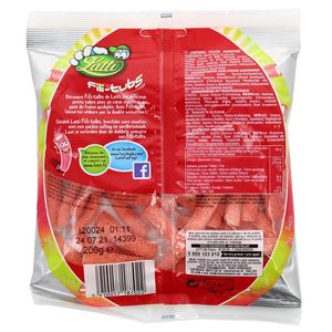 Livraison à domicile Lutti Bonbons fili tubs fraise, 200g
