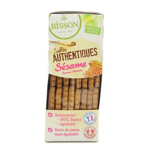 Livraison à domicile Bisson Les Authentiques biscuits sésame bio, 175g