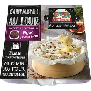 Livraison à domicile Graindorge Camembert au four figue noix, 250g