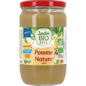 Acheter Jardin Bio Etic Purée de Pommes bio sans sucres ajoutés, 680g