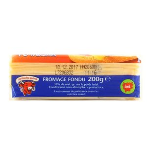 Toastinette La vache qui rit Fromage Fondu Hamburger 200g, 10 Tranchettes