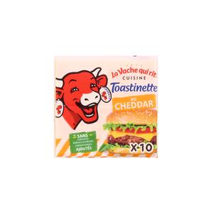 Toastinette La vache qui rit Fromage Fondu Hamburger 200g, 10 Tranchettes