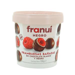 Acheter Franui Framboises fraiches entières enrobées de chocolat noir