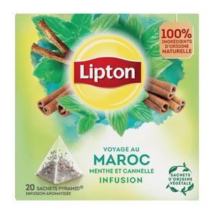 Livraison à domicile Lipton Infusion Maroc Menthe, 40g