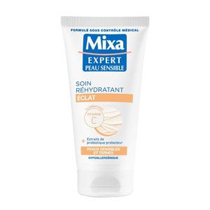 Mixa Crème Soin Corps Réhydratant Eclat pour Peau Sensible & Terne