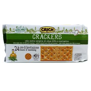 Livraison à domicile Crich Crackers Olive Romarin, 250g