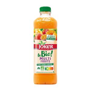 Livraison à domicile Joker Le Bio Multifruit sans sucres ajoutés, 1L