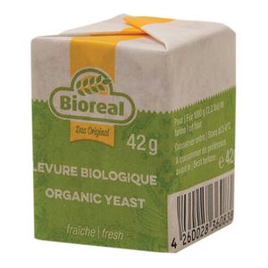 Livraison à domicile Bioreal Levure Fraîche Bio en Cube, 42g