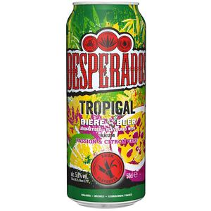 Acheter Desperados Bière aromatisée Tropical Rhum Passion 5,9°, 50cl