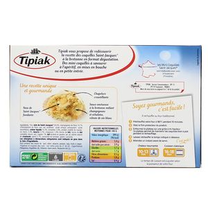 Achat / Vente Tipiak Mini coquilles Saint-Jacques à la Bretonne, 100g