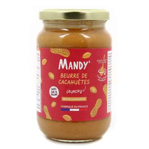 Livraison à domicile Mandy' Beurre de Cacahuètes avec Morceaux, 340g