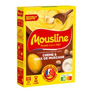 Livraison à domicile Mousline Purée Crème et Noix de Muscade, 500g