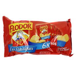 Livraison à domicile Flodor Chips classiques, 180g