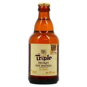 Achat / Vente Triple Secret Des Moines Bière blonde triple 8°, 33cl