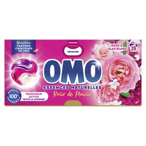 Livraison à domicile Omo Lessive capsule 3 en 1 Rose lilas, 29 capsules