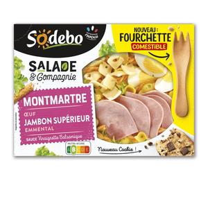 Achat / Vente Sodebo Salade Montmartre Oeuf, Jambon, Emmental, 320g