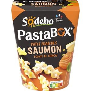 Acheter Sodebo Pasta Box Fusilli au Saumon pointe de citron, 300g