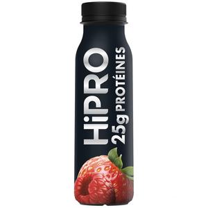 Acheter HiPRO Yaourt à boire protéiné fraise framboise 0% mg, 300g
