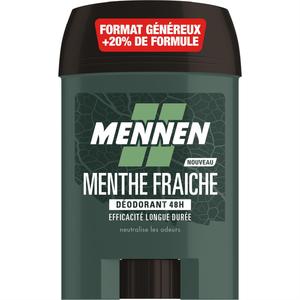 Acheter Mennen Déodorant Stick Natural Force Menthe Fraîche, 60ml