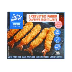 Achat Deli's World Crevettes Panko à la chapelure croustillante, 180g