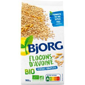 Livraison à domicile Bjorg Flocons d'Avoine Complète Bio, 900g