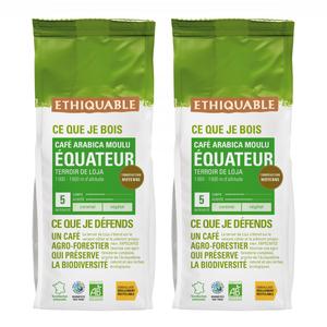 Achat Ethiquable - Commerce Equitable Café moulu Arabica Bio d'Equateur