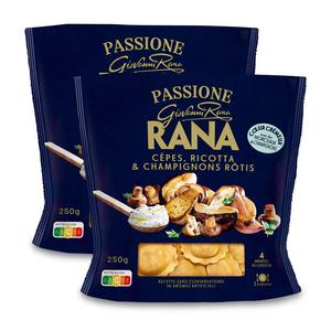 Promo Giovanni Rana Raviolis Frais Cèpes, Ricotta et Champignons Rôtis