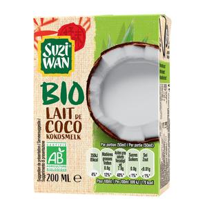 Livraison à domicile Suzi Wan Lait de Coco Bio, 20cl