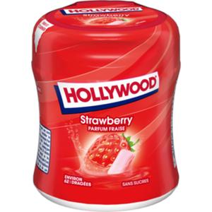 Livraison à domicile Hollywood Chewingum Fraise, 87g