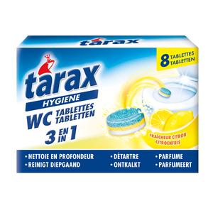 Achat / Vente Tarax Tablettes WC 3-en-1 Fraîcheur citron, 8 pièces