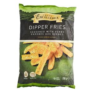 Livraison à domicile Chef's Excellence Frites enrobées aux herbes, 750g