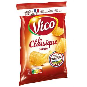 Livraison à domicile Vico Chips Classique Nature, 135g