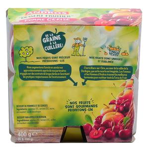 Livraison à domicile Andros Pomme Cerise, 4x100g